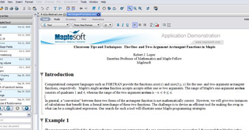 Engineering software solutions from Maplesoft