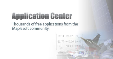 Engineering software solutions from Maplesoft