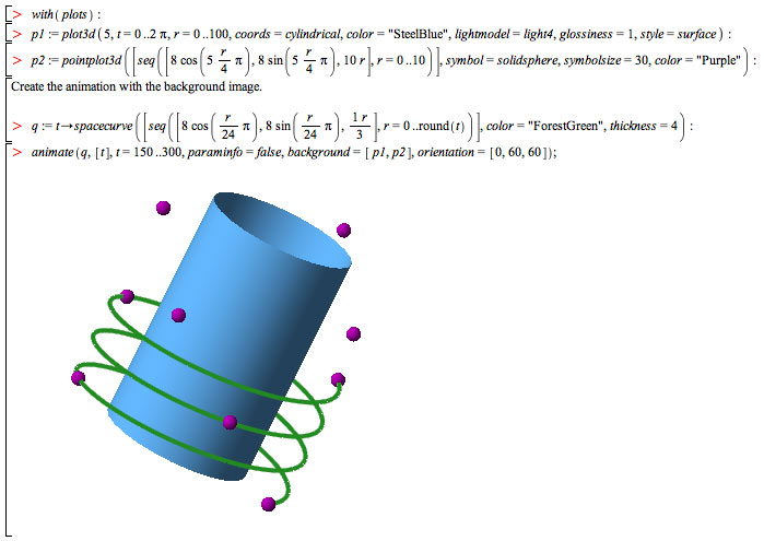 Plotting and Visualization - New Features in Maple 15 – Technical Computing Software for ...